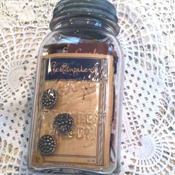 Ball Perfect Mason | Kitchen | Vintage Ball Jar Filled With Very Old ...